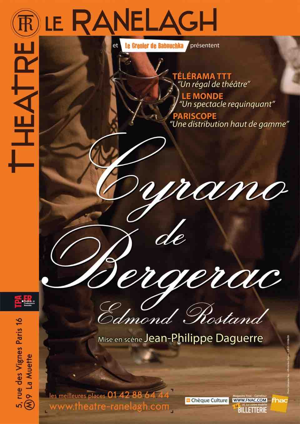 Cyrano de Bergerac" // From 10 years old // A great success