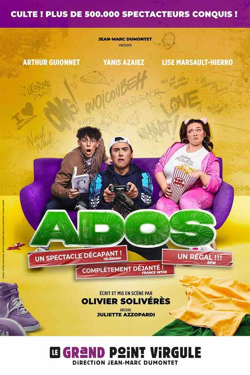 THÉÂTRE JEUNE PUBLIC | "Ados", la pièce culte pour nos ados