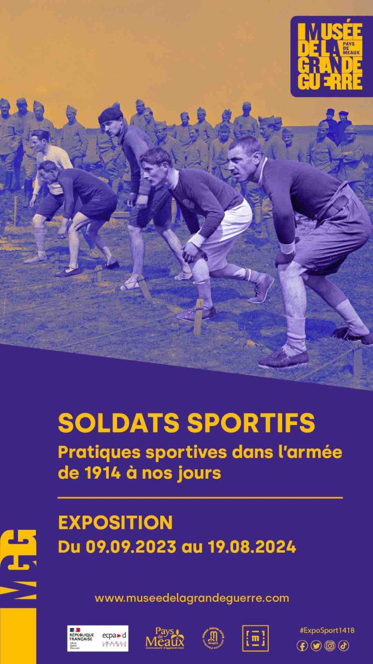 The "Sports Soldiers" exhibition at the Museum of the Great War in Meaux