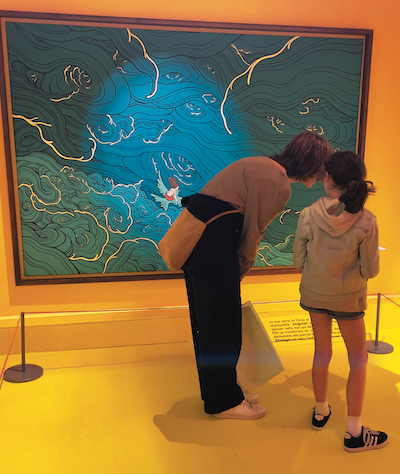 L'expo "Oh my gods ! Par Wenna" au Musée en Herbe