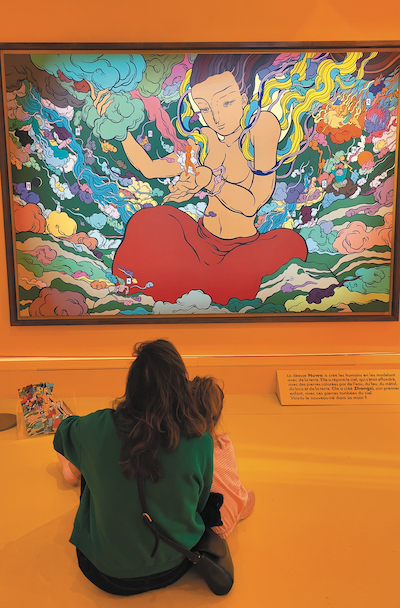 L'expo "Oh my gods ! Par Wenna" au Musée en Herbe