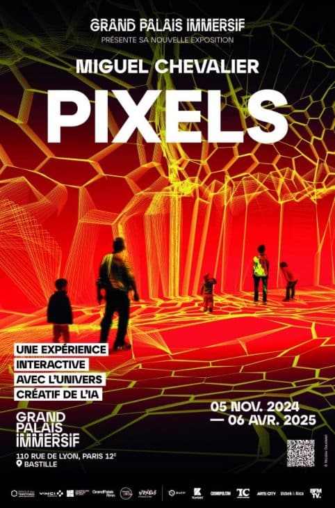 PIXELS Grand Palais Immersive - INTERACTIVE EXPERIENCE