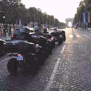 Quad paris >> Balade en quad électrique dans la journée et le soir