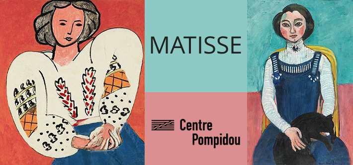 Matisse exhibition at the Centre Pompidou in Paris. Ideal from 6 years old.