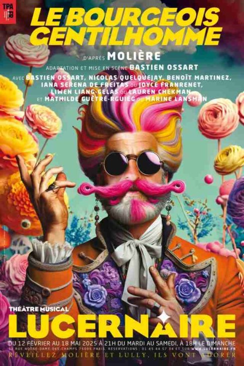 Le Bourgeois Gentilhomme, au théâtre du Lucernaire | Dès 7 ans